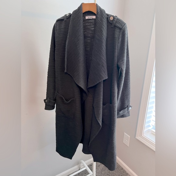 BB Dakota | Jackets & Coats | Bb Dakota Lightweight Draped Coat With ...